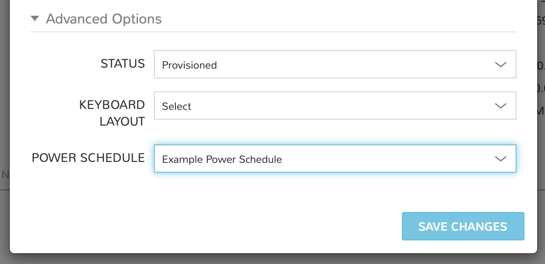 How to create power schedules and apply them to new or existing instances